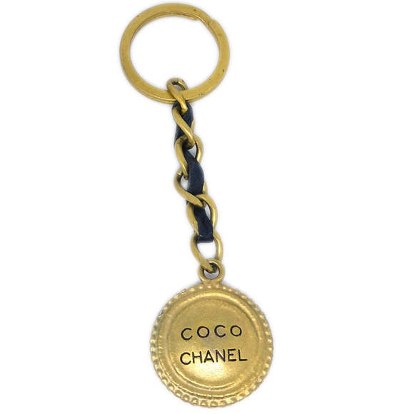 CHANEL | Accessories | Chanel Gold Chain Key Holder 94a Small Good ...